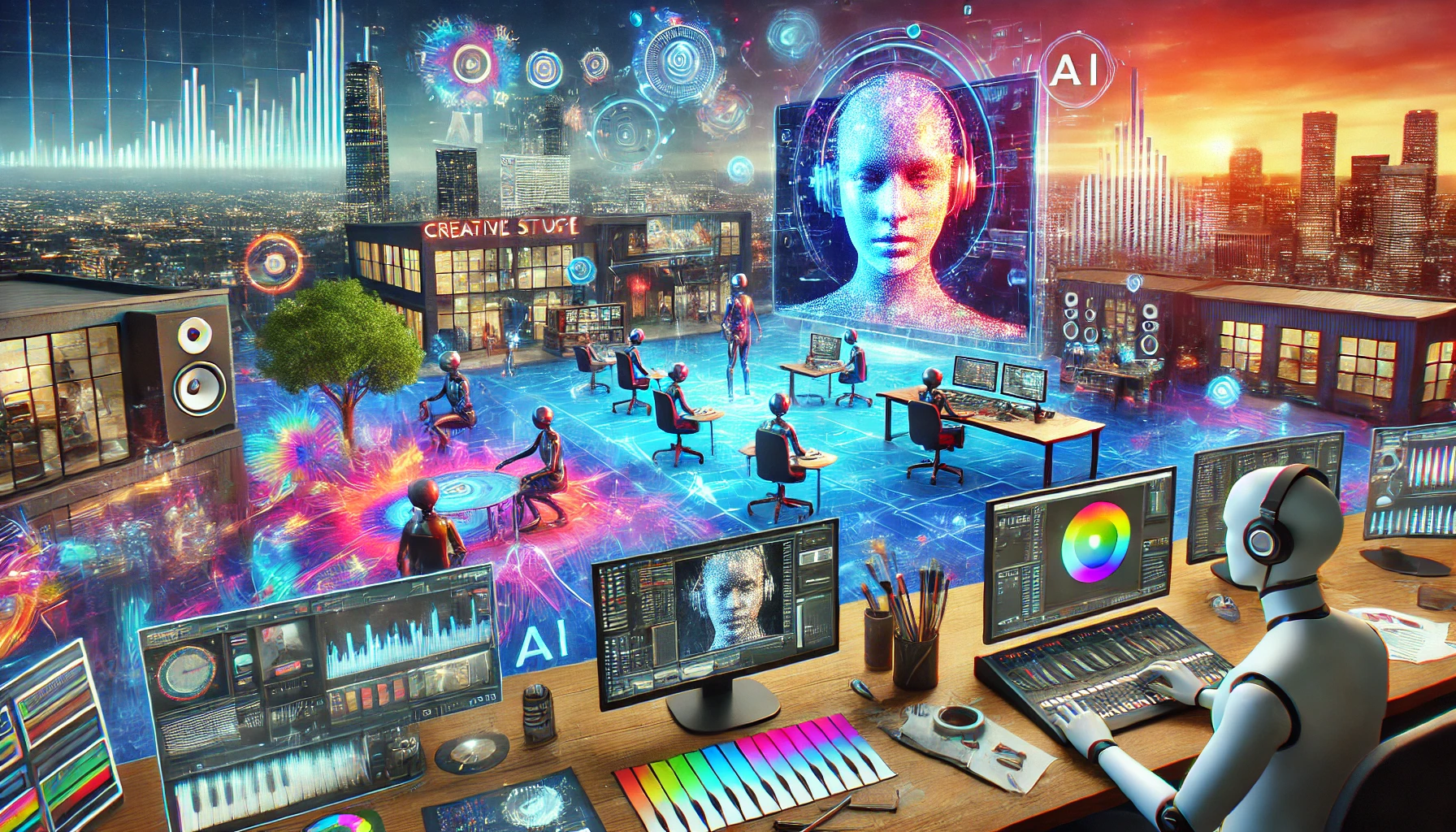 AI-Driven Content Creation: The Future of Media Production