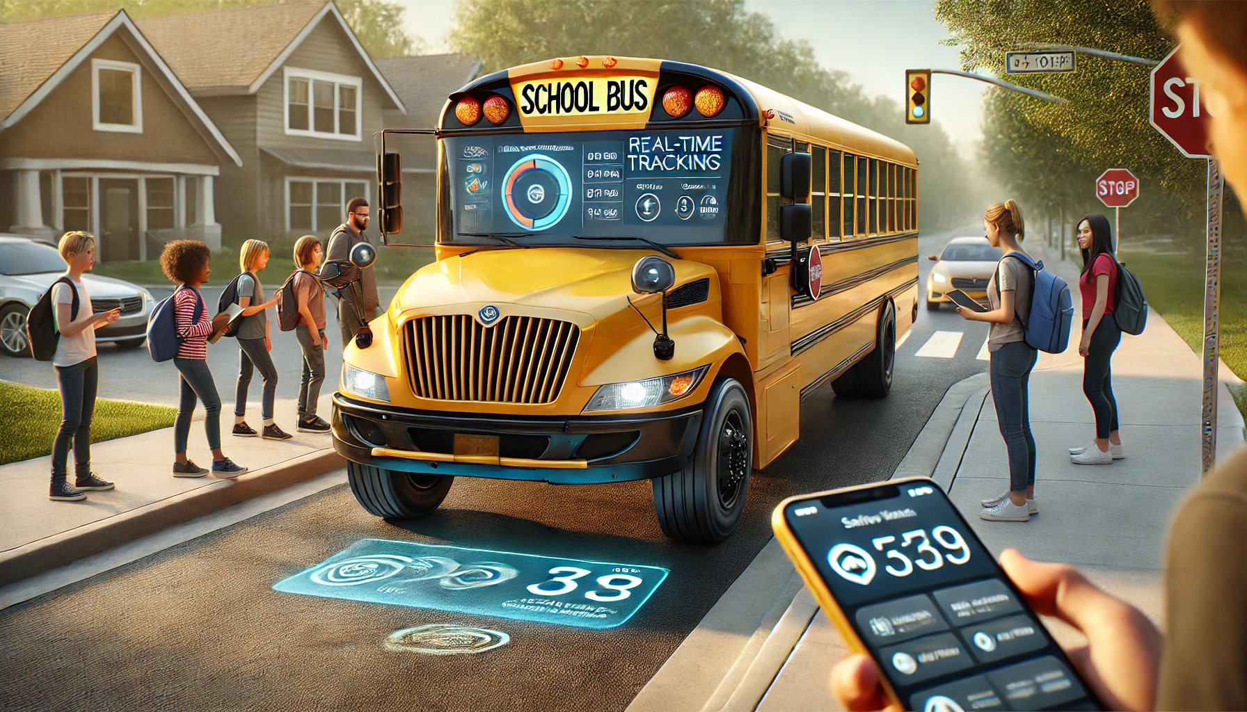 Ensuring Student Safety with Real-Time Bus Tracking & Alerts